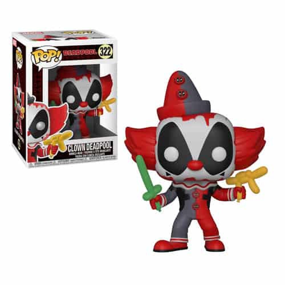 FUNKO POP MARVEL DEADPOOL PLAYTIME – DEADPOOL CLOWN - XtremePlay Peru FUNKO POP MARVEL DEADPOOL PLAYTIME – DEADPOOL CLOWN - XtremePlay Peru