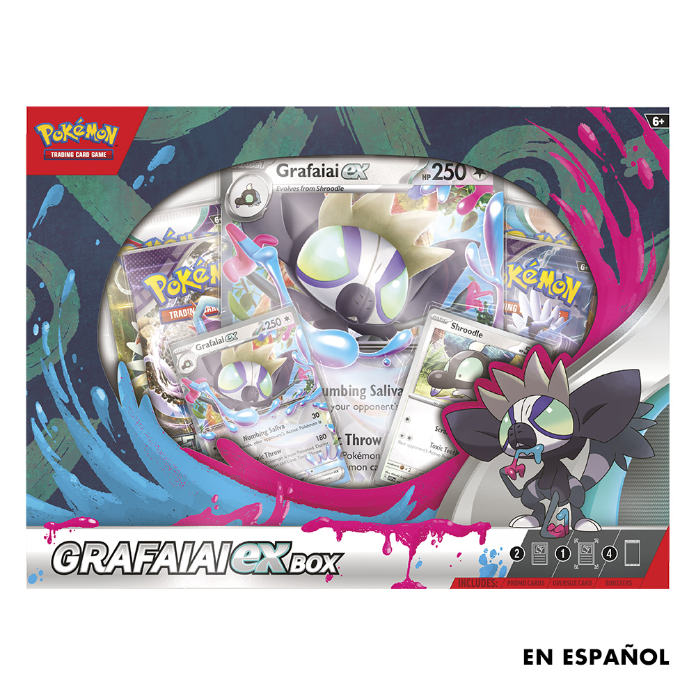 CARTAS DE POKEMON TCG GRAFAIAI EX BOX SPA - XtremePlay Peru